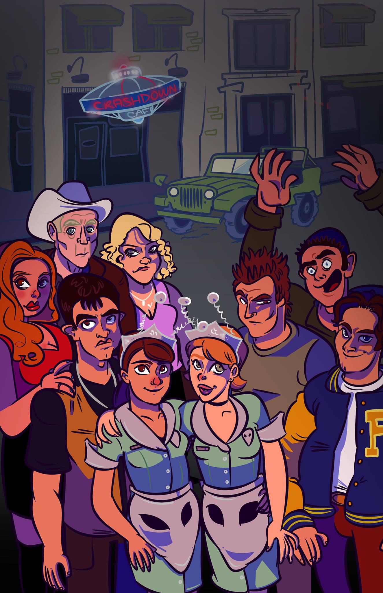 Roswell Looks Amazing in Velm’s Comic Style – Crashdown.com