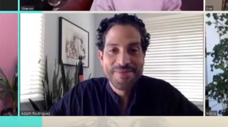 Adam Rodriguez at “The Talk @Home” – Crashdown.com